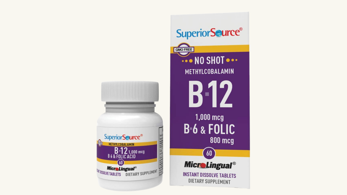 Top 8 Best Sublingual B12 Supplements in 2025 - Straight.com